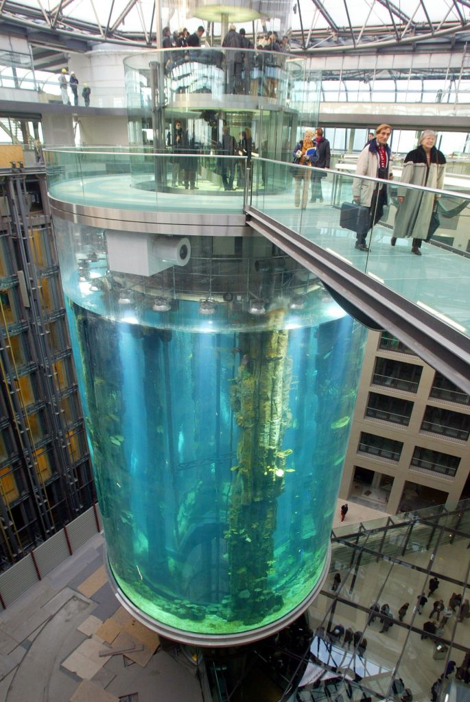 AquaDom du Radisson Collection Hotel l'aquarium cylindrique le plus ...